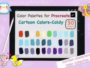 Procreate Color Palettes Vintage V8 - Free Download