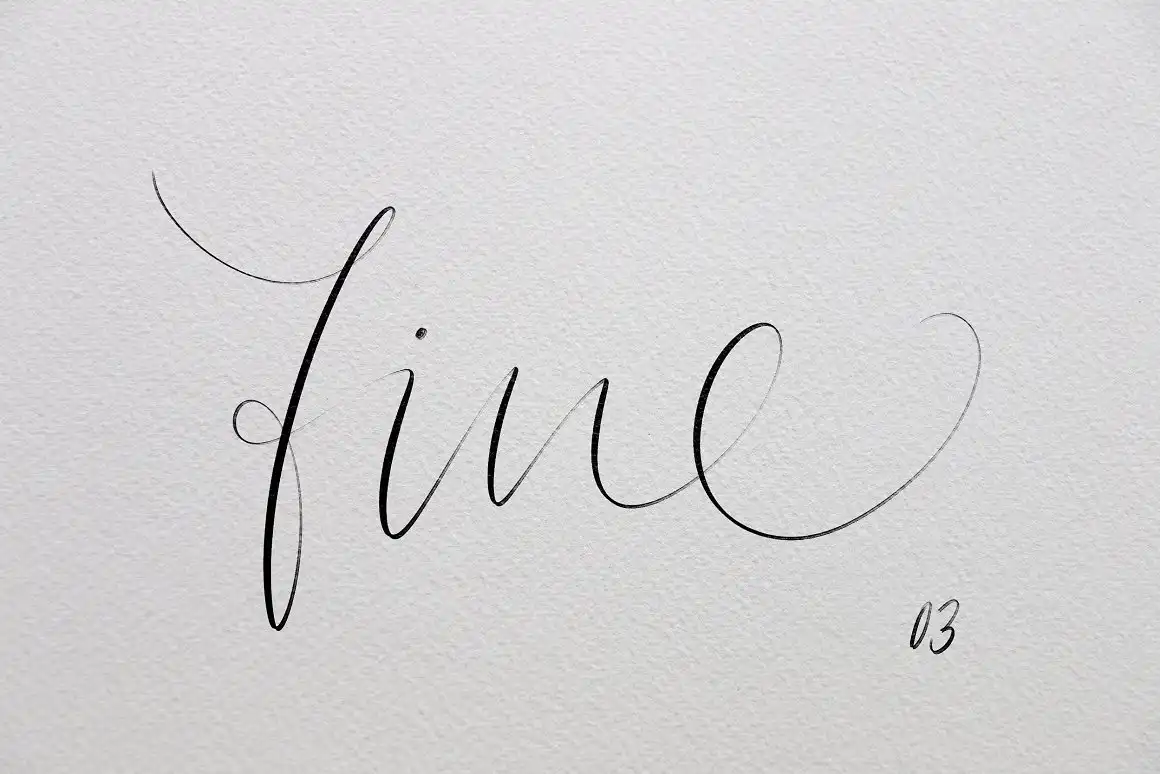 Procreate Fine Calligraphy Brushes Free Download