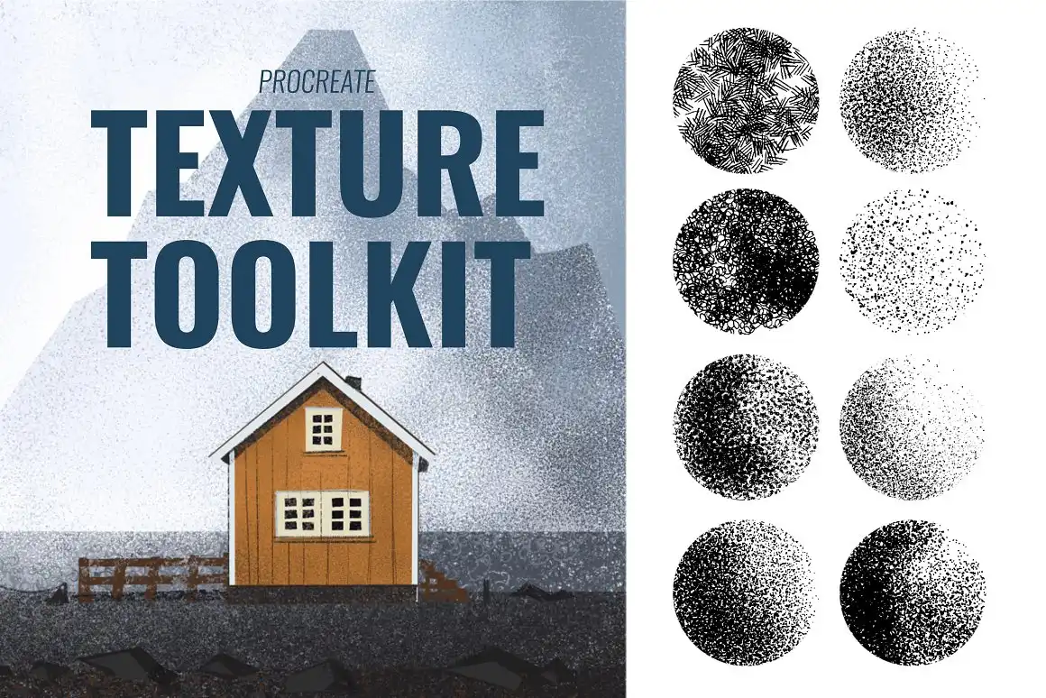 Procreate Texture Toolkit - Free Download