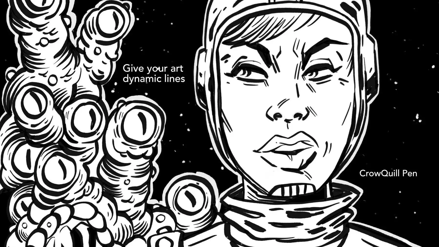 Procreate Vintage Comic Ink Brushes Free Download