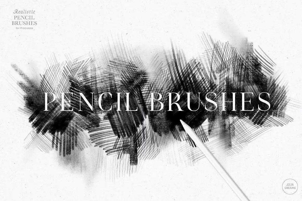 Realistic Pencil Procreate Brushes Free Download