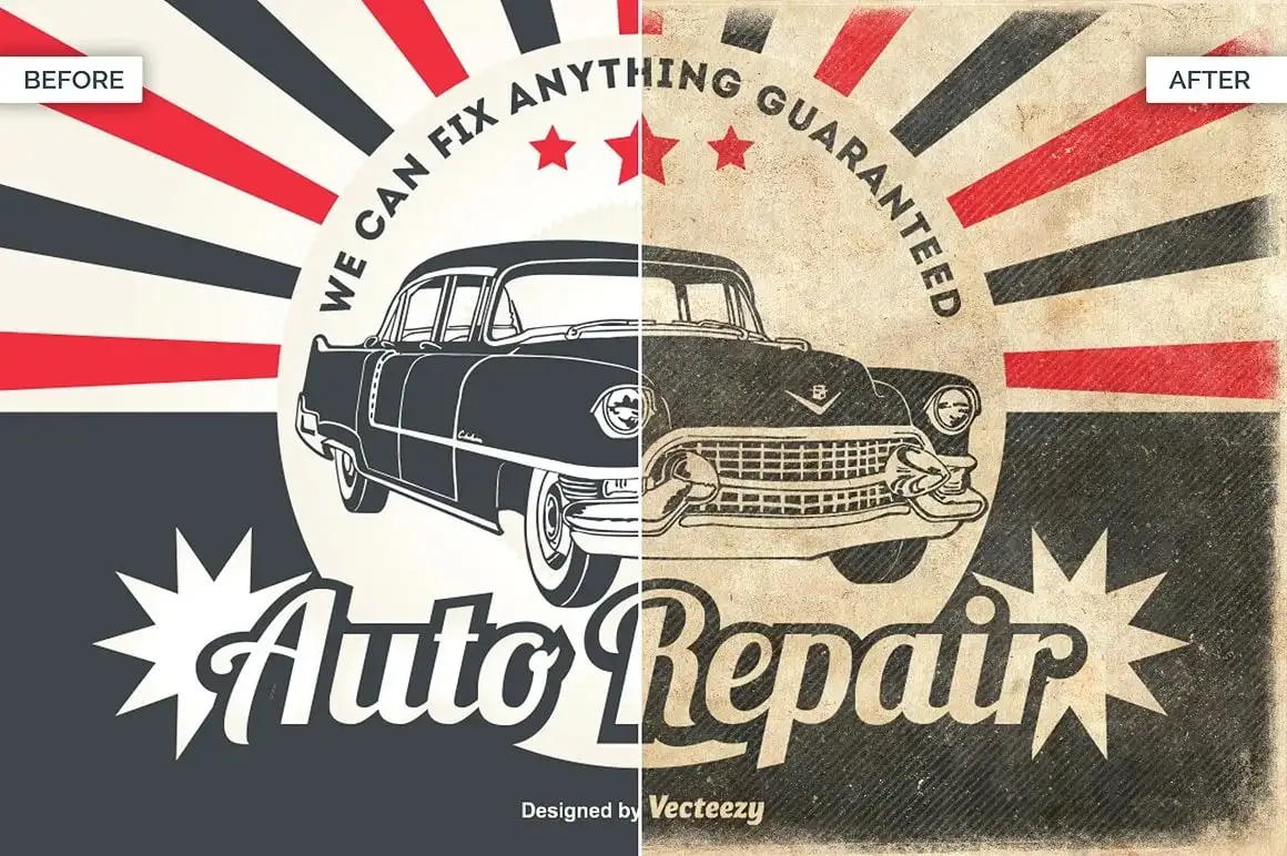 Retro Kit For Photoshop - Free Download