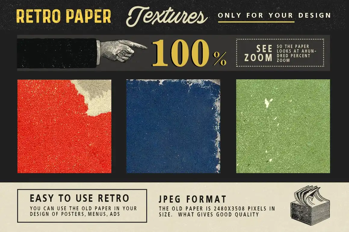 Retro Paper Textures - Free Download