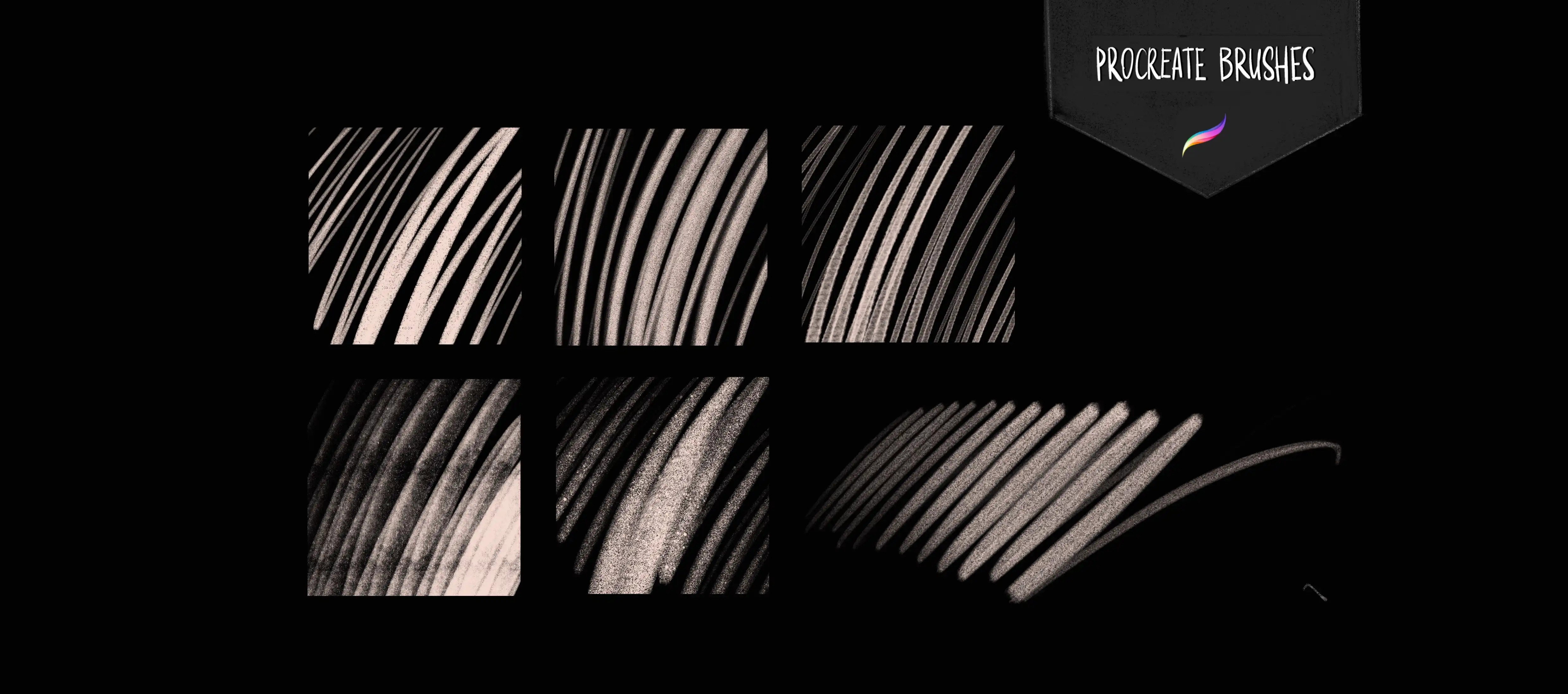 SKETCH brushes for procreate app - Brushes Pack