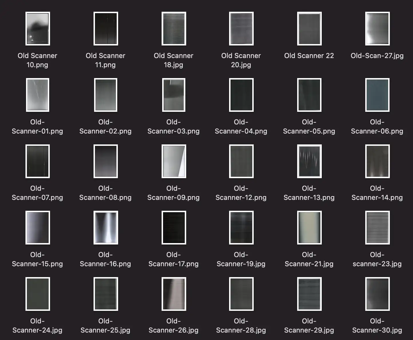 Scanned Goods - Texture Pack Free Download