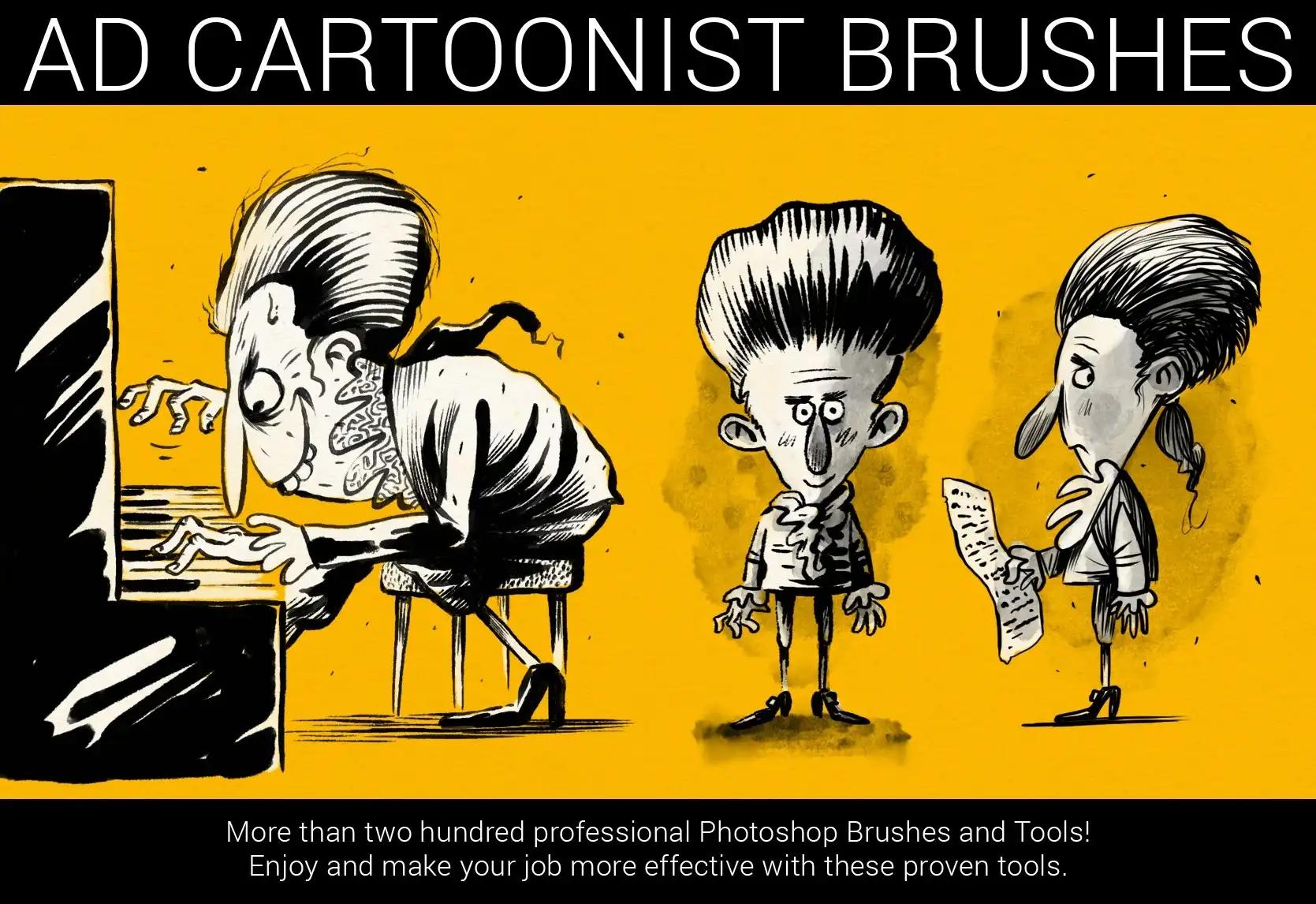 The Cartoonist Brushes Free Download
