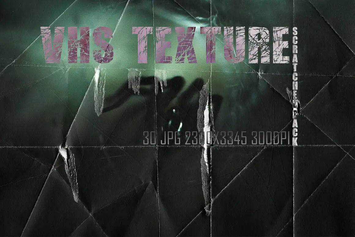 VHS Photoshop overlay Free Download