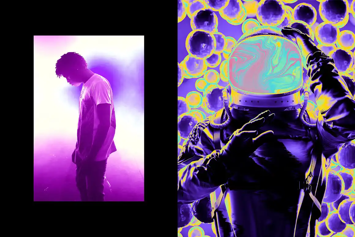 Acid Colors Photo Effects Free Download