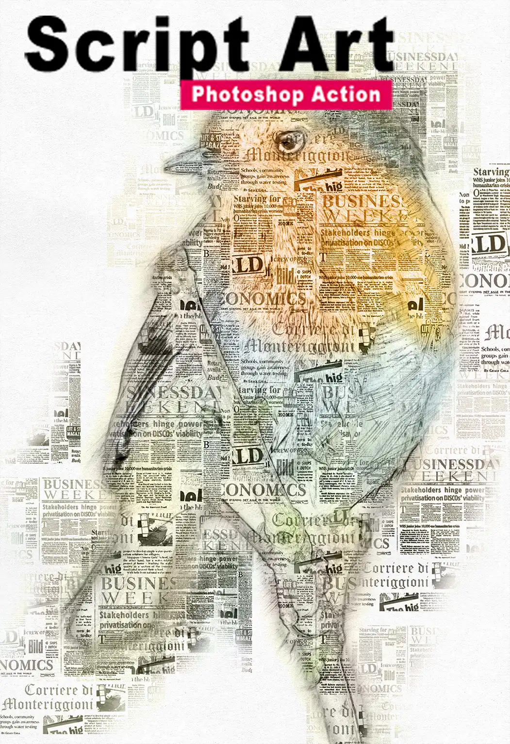 Amazing Script Art Photoshop Action Vol 2 Free Download