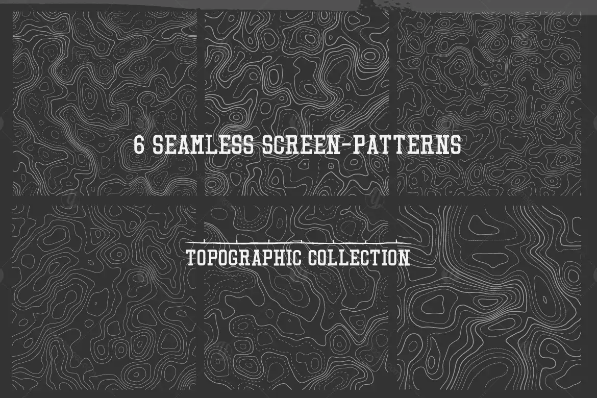 Authentic topographic illustrator collection Free Download