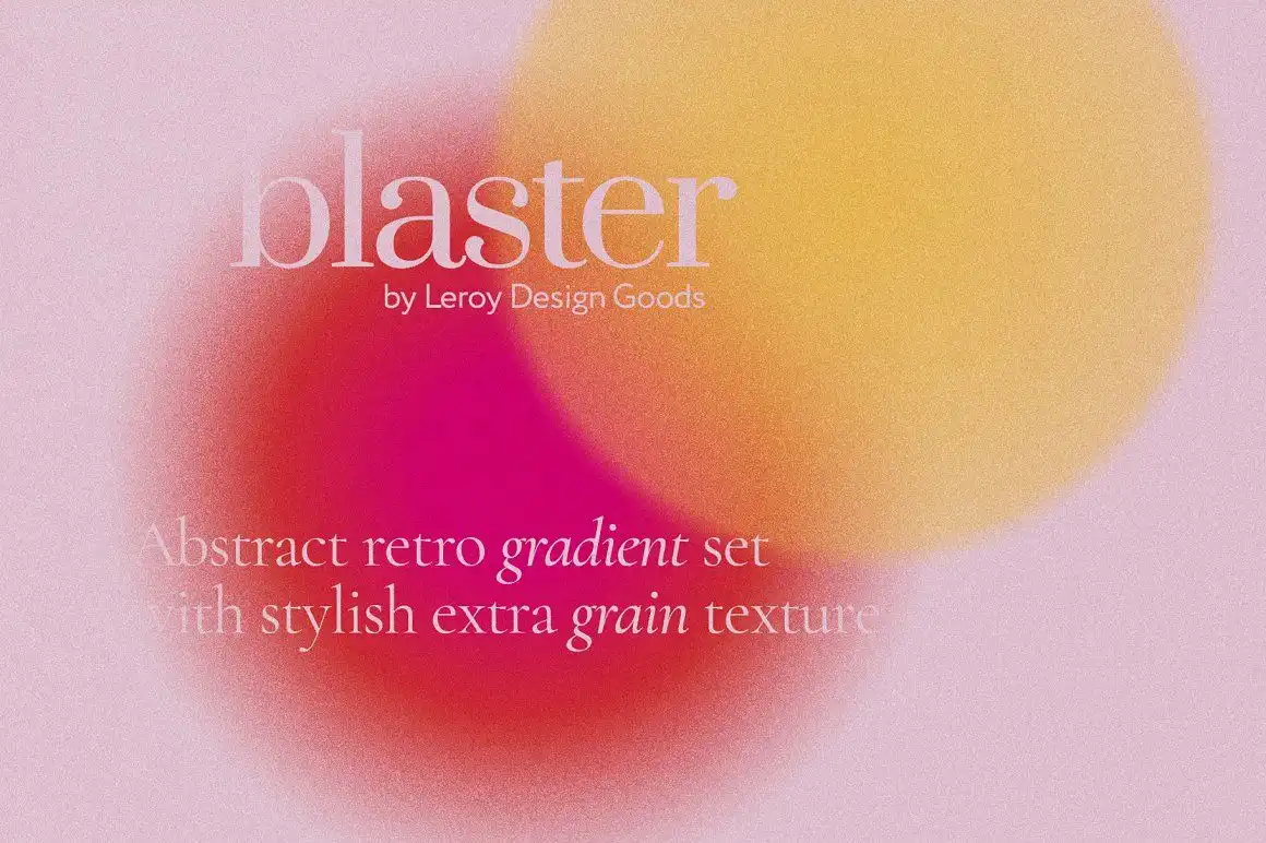 BLASTER Retro Gradient Textures Free Download