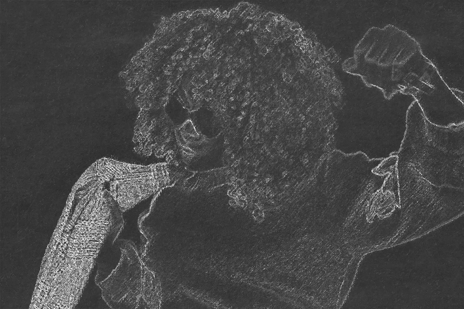 Chalk Effect Photoshop Action - Free Download