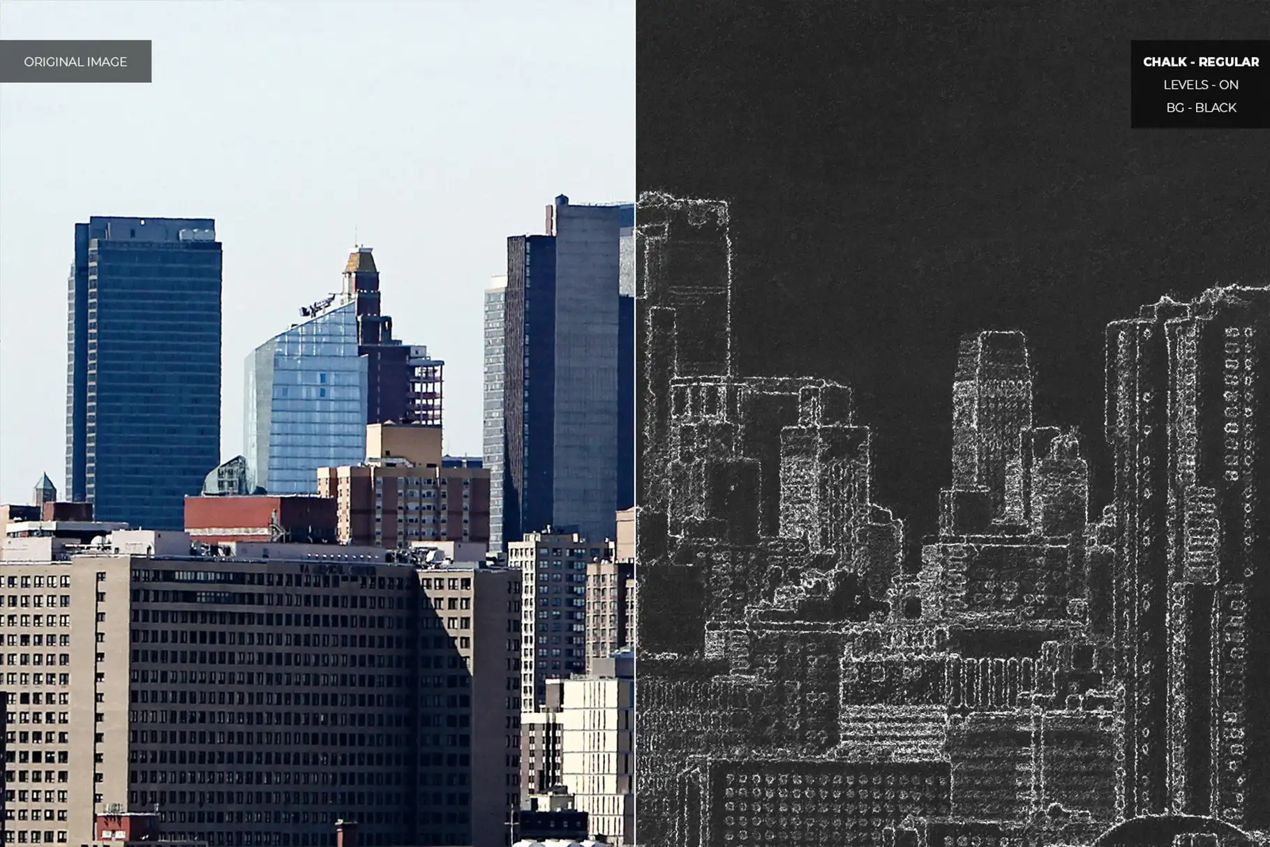 Chalk Effect Photoshop Action - Free Download