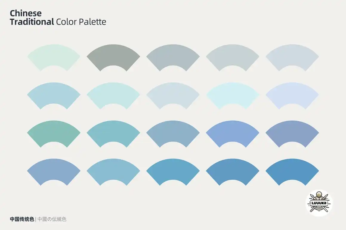 Chinese Traditional Color Palette Free Download