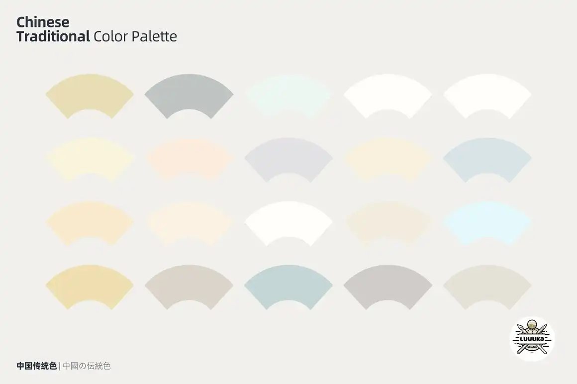 Chinese Traditional Color Palette Free Download