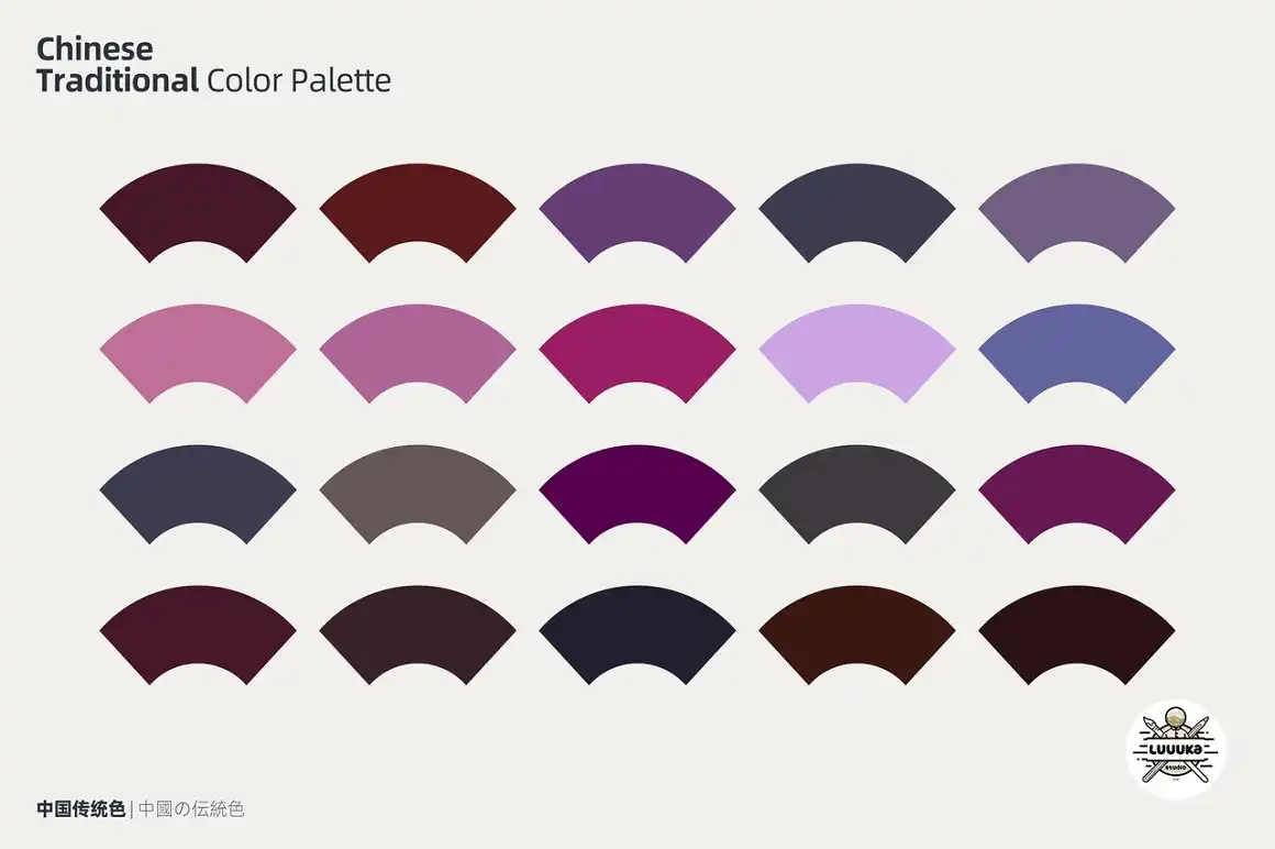 Chinese Traditional Color Palette Free Download
