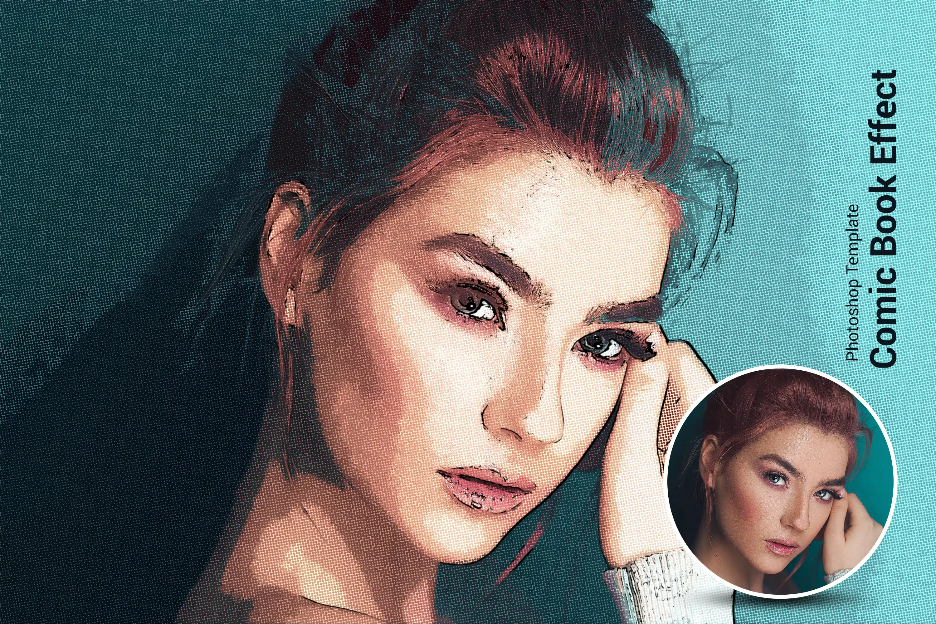 Comic Book Effect Photoshop Free Download