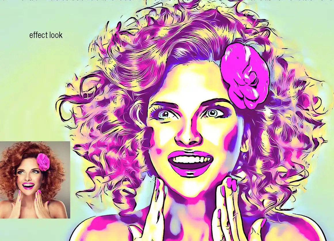 Comic Portrait Effect Free Download