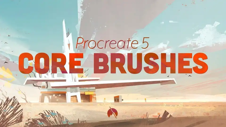CORE Brushes - 29 Custom Brushes for Procreate Free Download