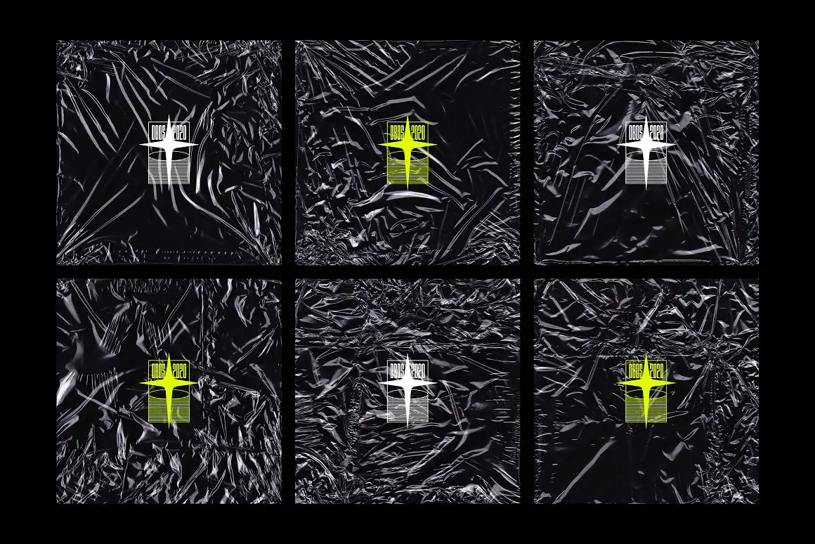 25 Plastic Wrap Textures Free Download