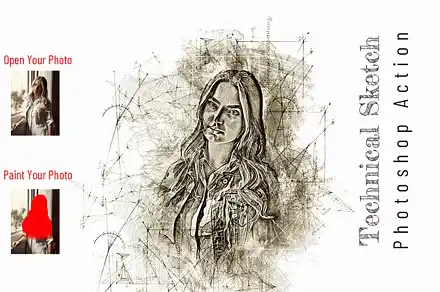 Desert Effect Photoshop Action Free Download