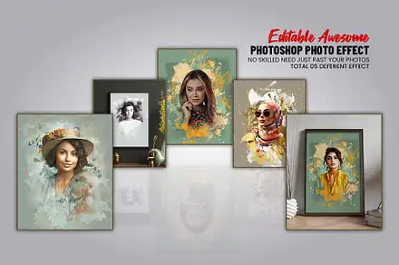 Desert Effect Photoshop Action Free Download