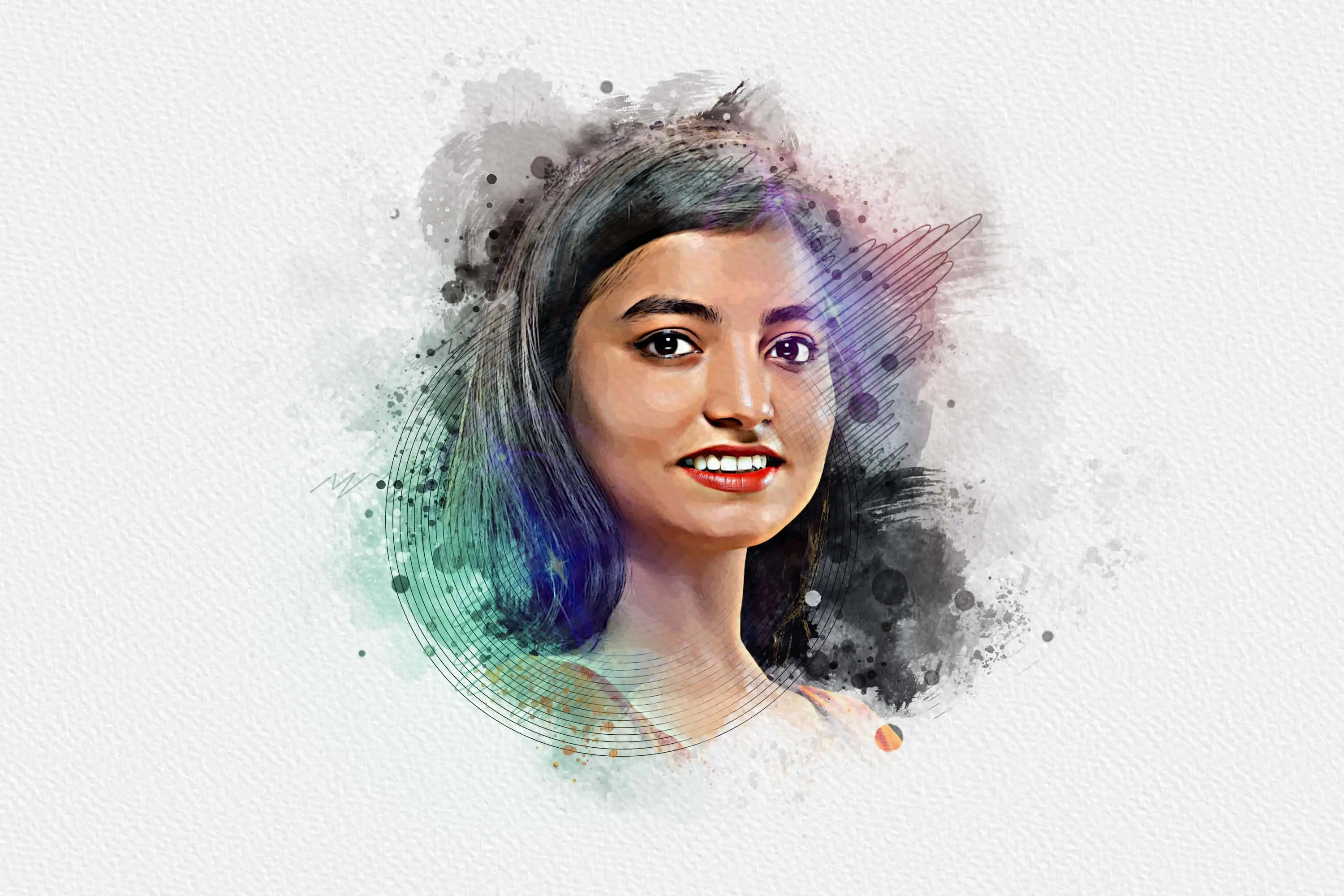 Easy Portrait Drawing Photo Effect Free Download