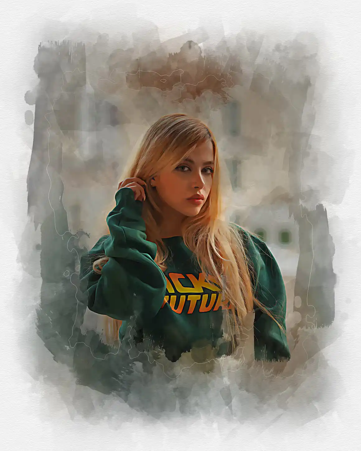 Editable Photo Template Design Free Download