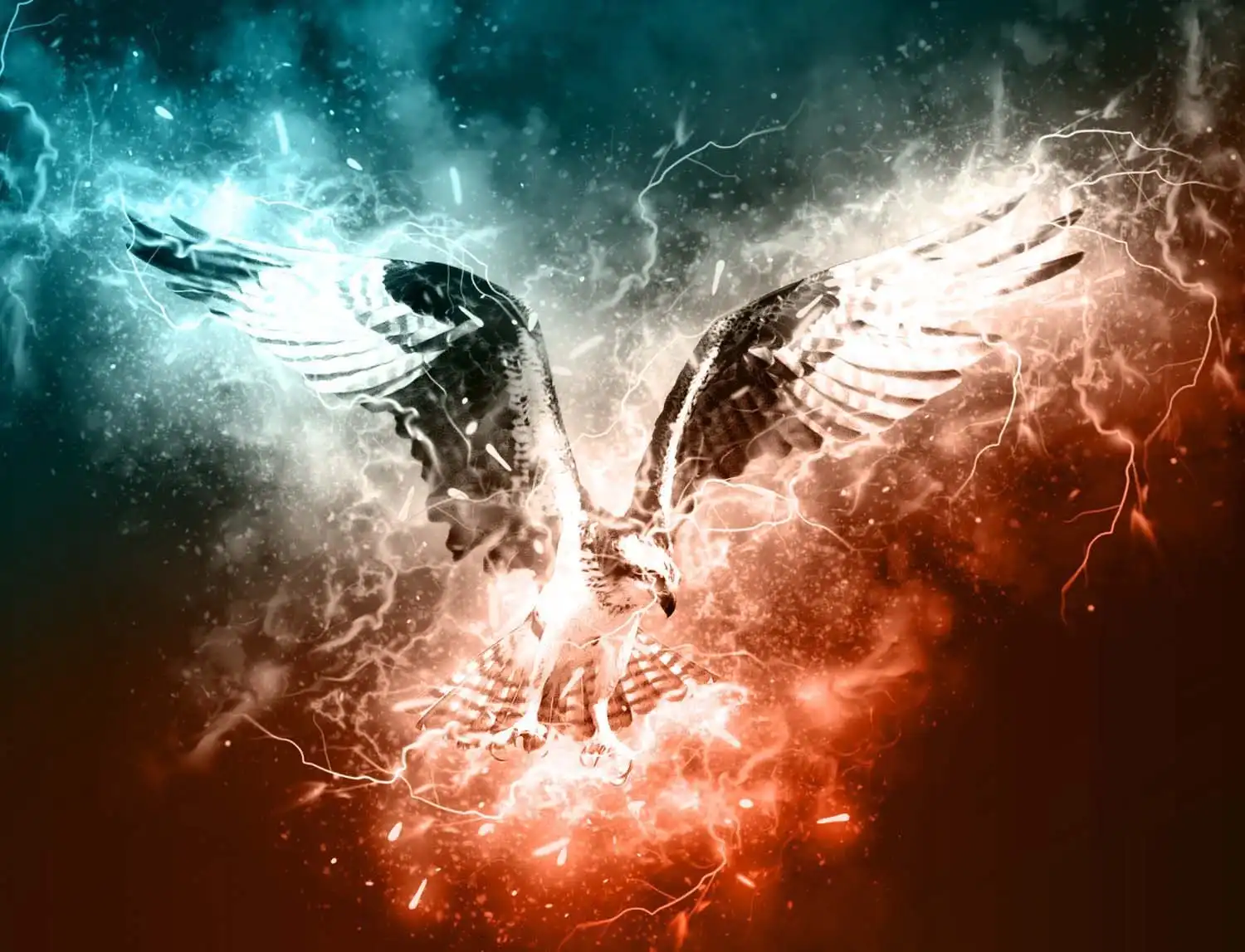 Electric Effect Photoshop Action Free Download