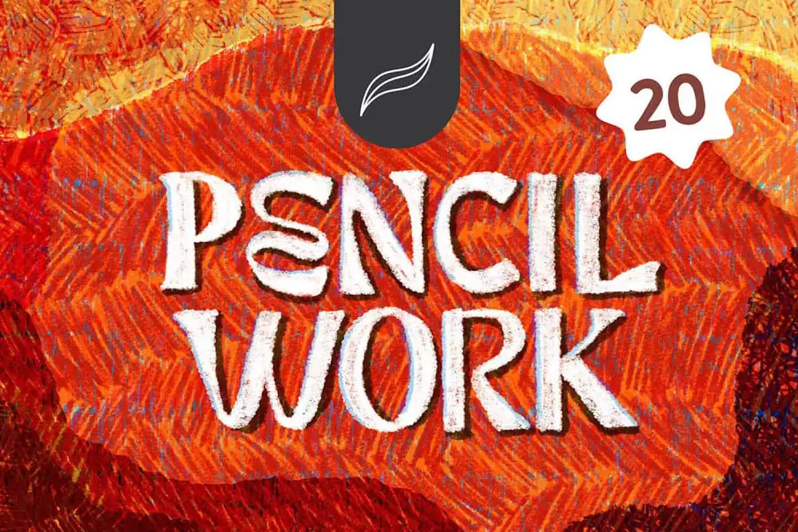 Procreate Colored Pencil Brush 20x - Free Download
