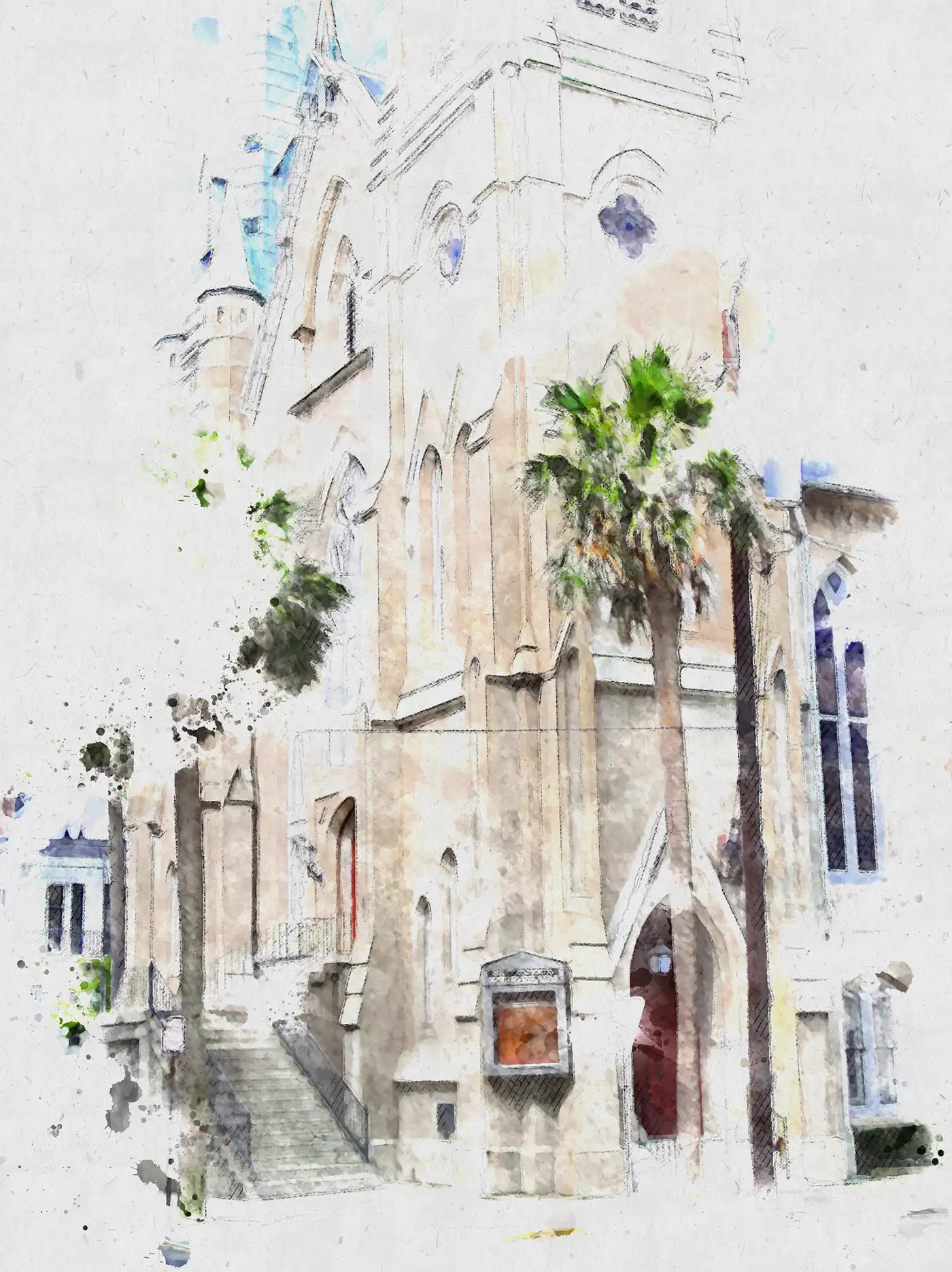 Fast Acrylic Sketch CS4+ Photoshop Action Free Download