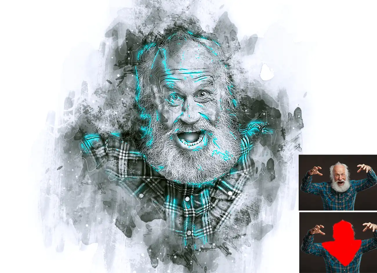 Flex Photoshop Action Free Download