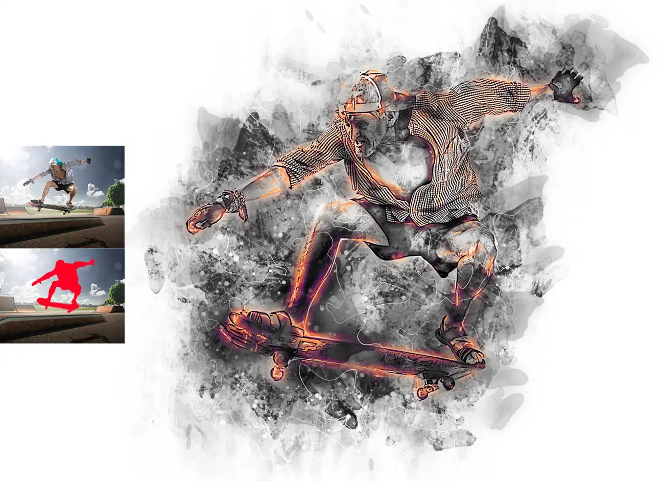 Flex Photoshop Action Free Download