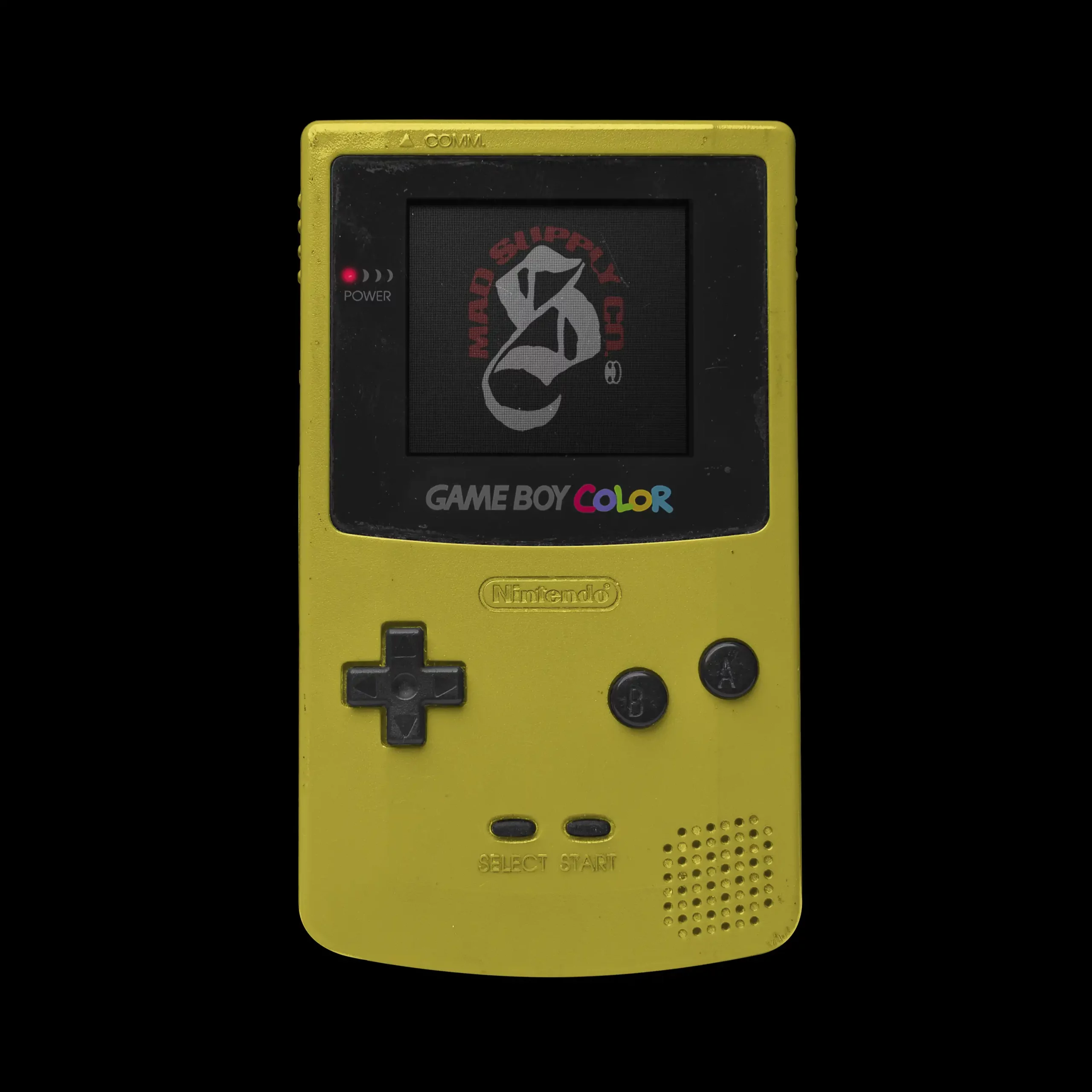 Gameboy Color Photoshop Mockup | Mad Supply Co