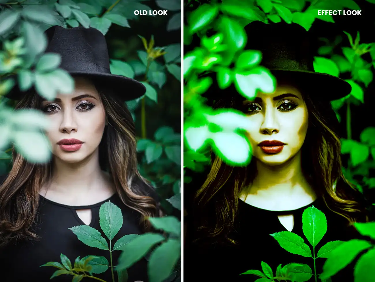 Green Color Photoshop Action Free Download