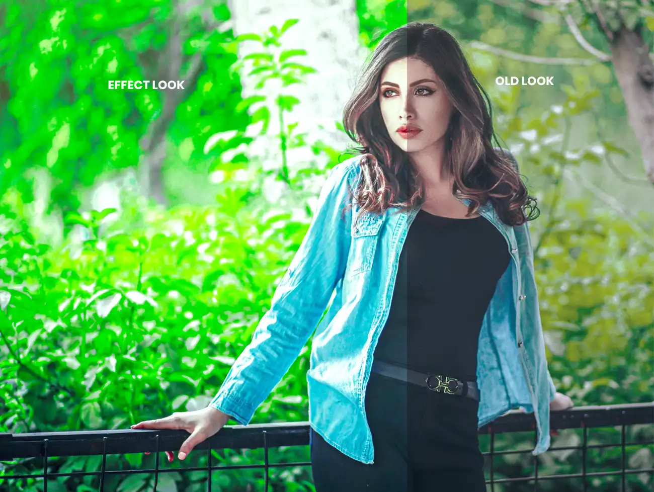 Green Color Photoshop Action Free Download