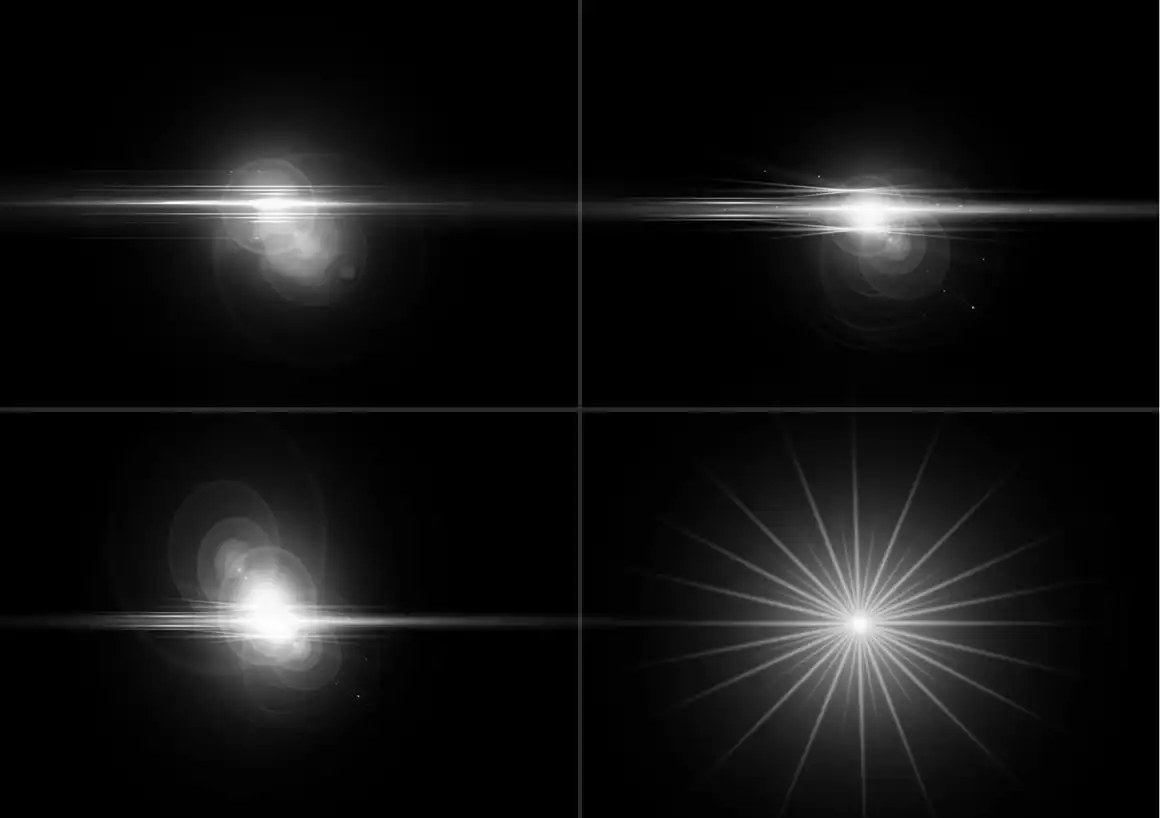 Lens Flare Brush Photoshop Free Download