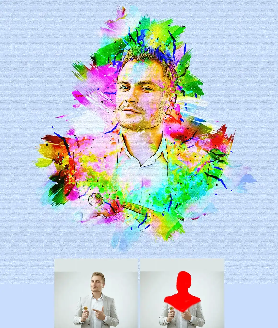 Paint Photoshop Action Free Download