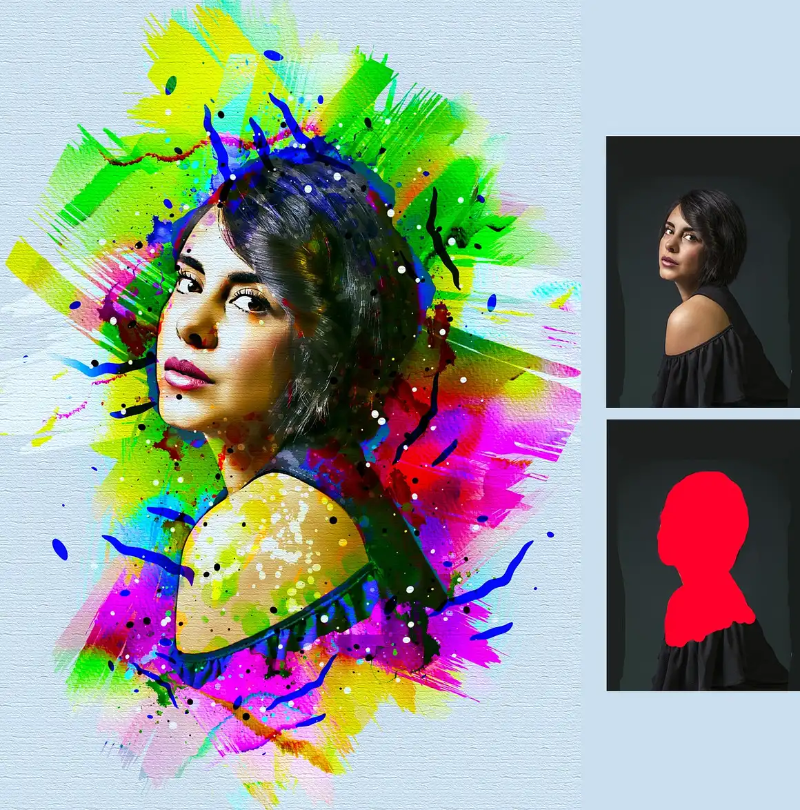 Paint Photoshop Action Free Download