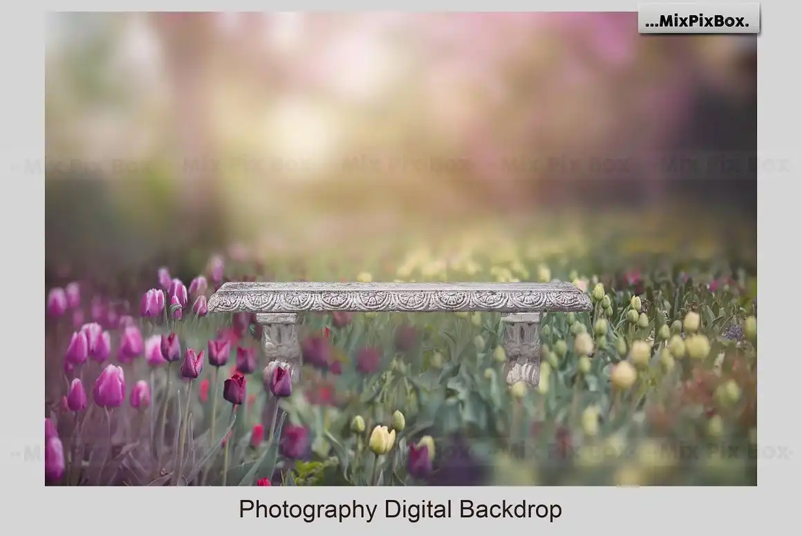 Park Bench Backdrops - Brushes Pack