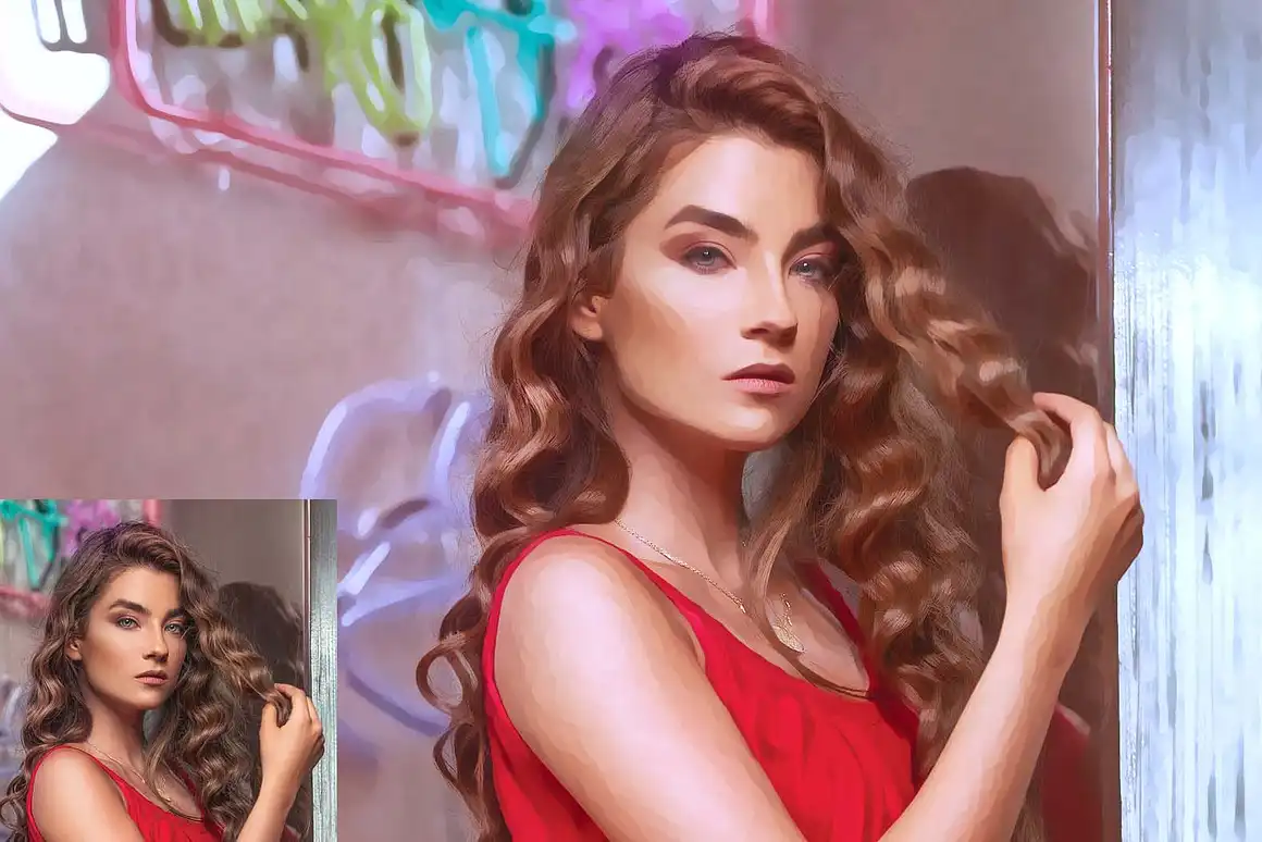 Poster Edges Oil Paint Photoshop - Brushes Pack