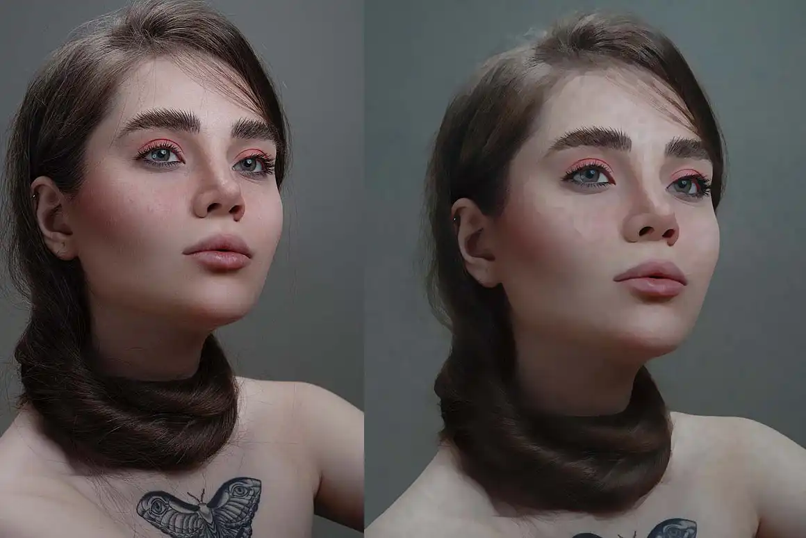 Poster Edges Oil Paint Photoshop - Brushes Pack