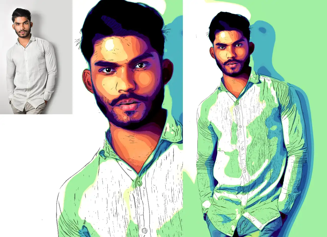 Poster Effect Photoshop Action - Free Download