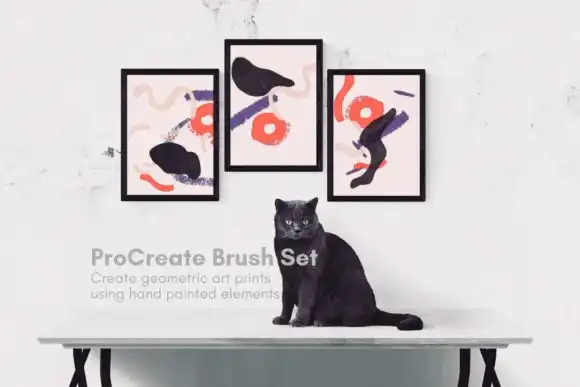 Shapes Set for Procreate Free Download