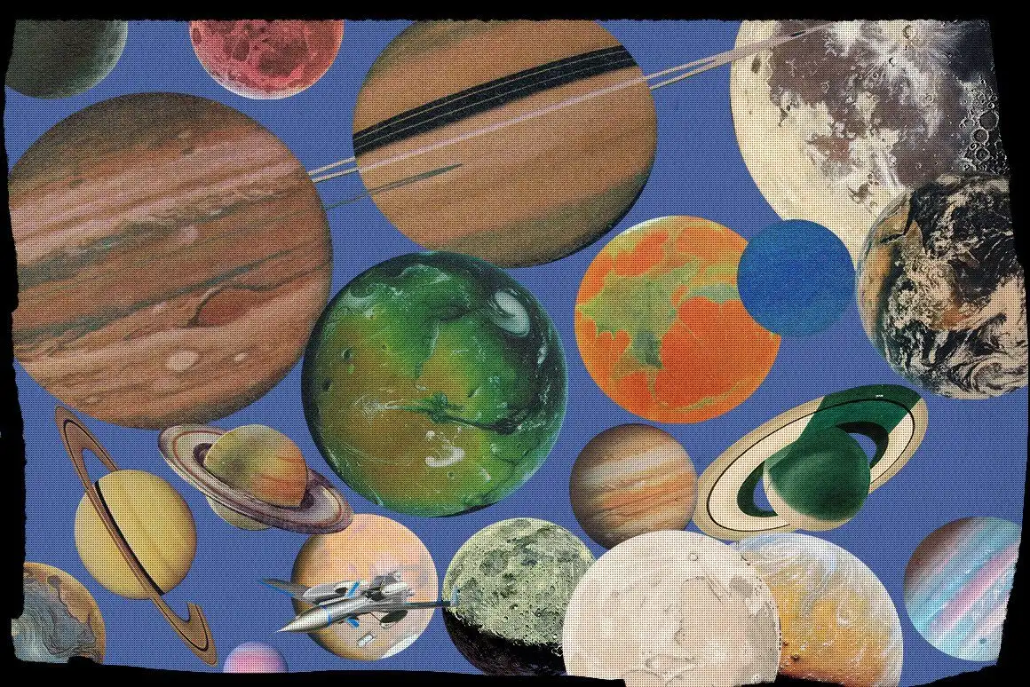 SALE! Pulp Art - Collage Cut-Outs Free Download