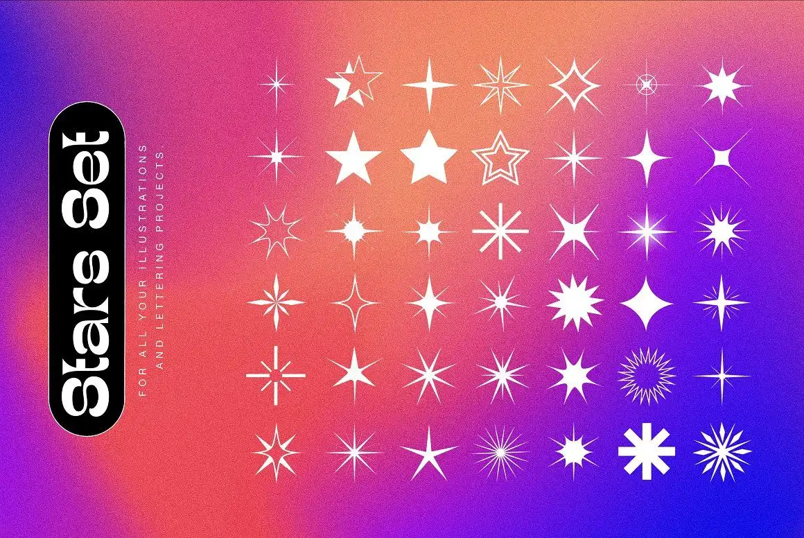 Shapes Set for Procreate Free Download