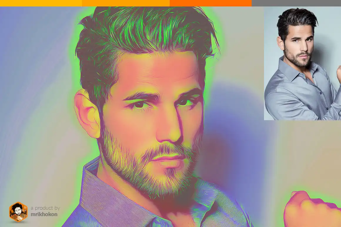 Speed Art Photoshop Action Free Download