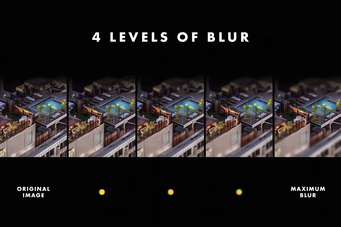 Tilt Shift Effect for Posters Free Download