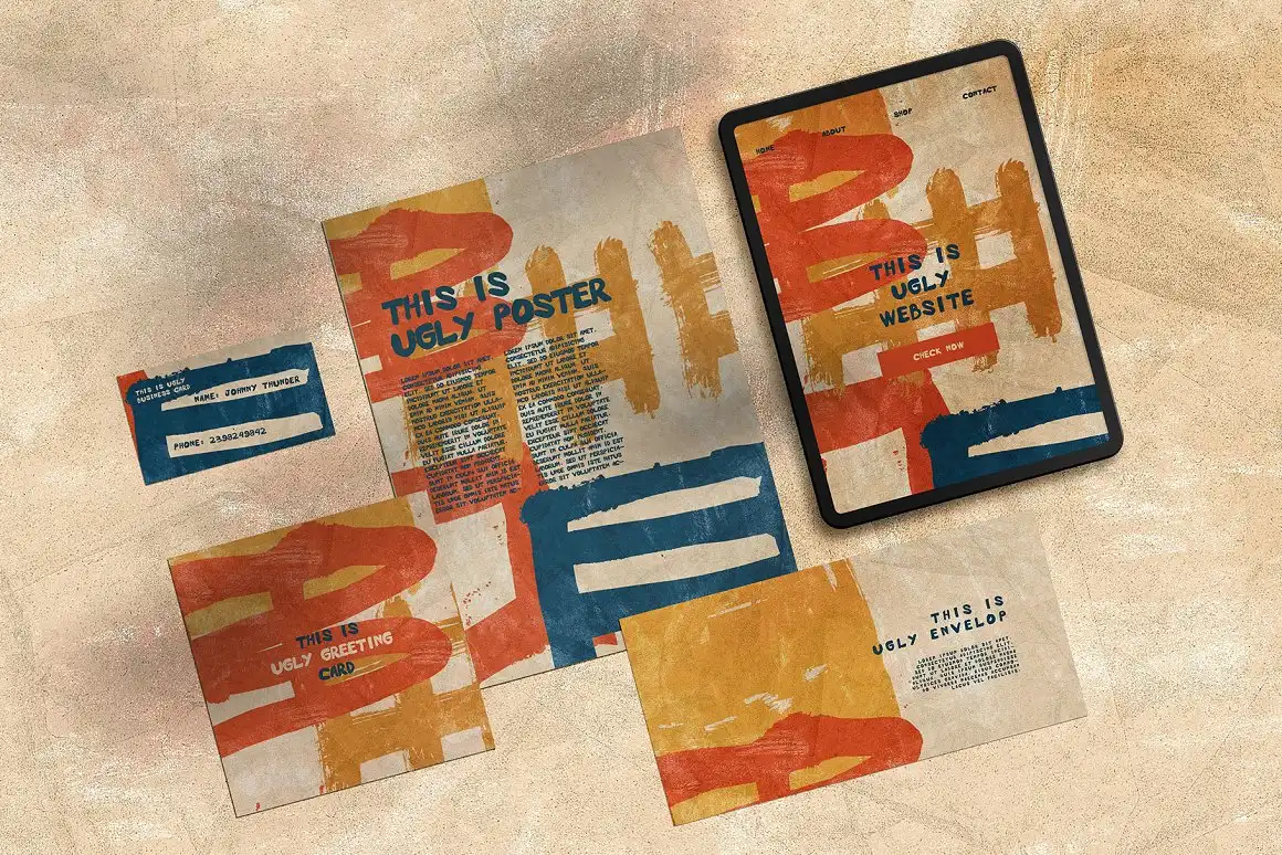 Ugly Shapes 70 Shape Elements Free Download