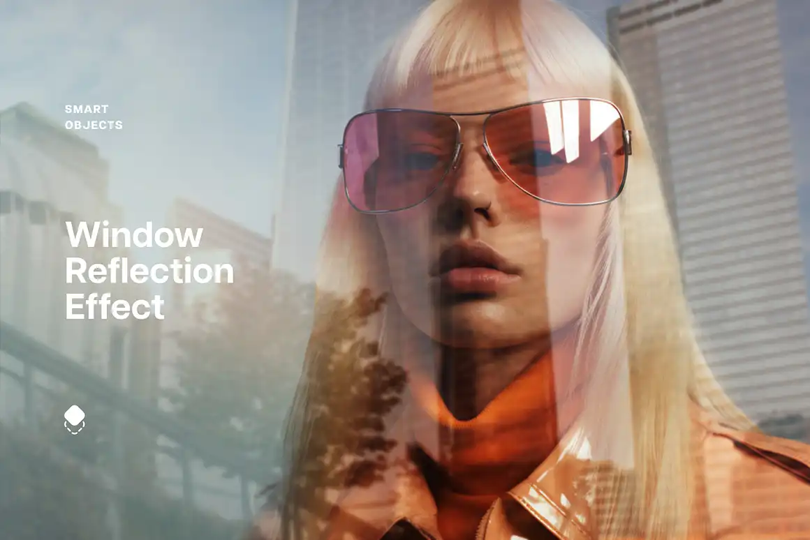 Window Reflection Photo Effect Free Download